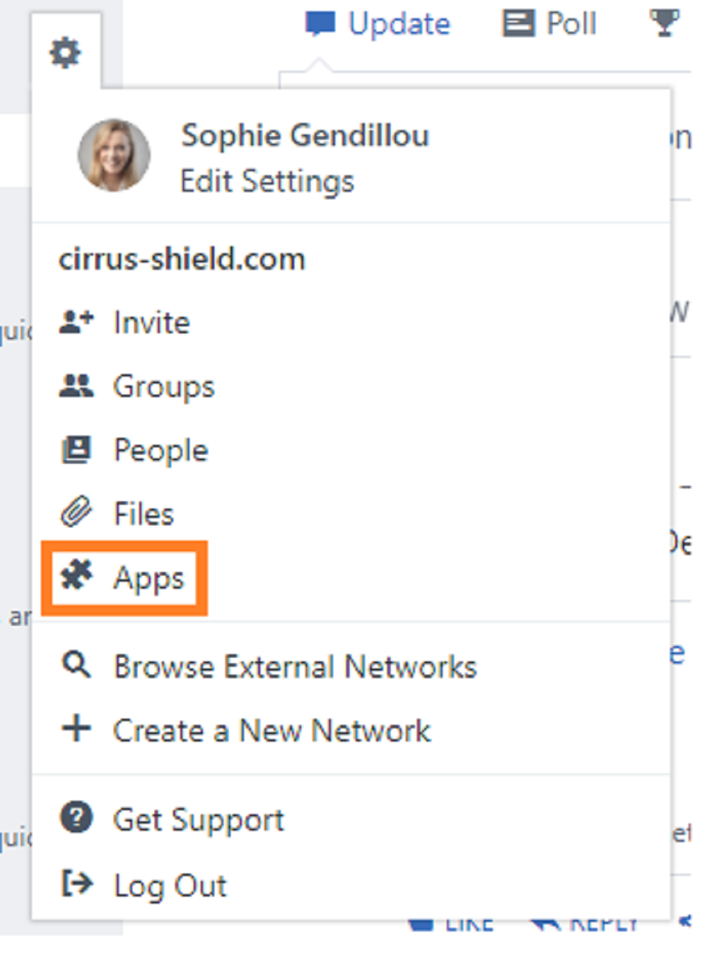 Yammer | Cirrus Shield Help