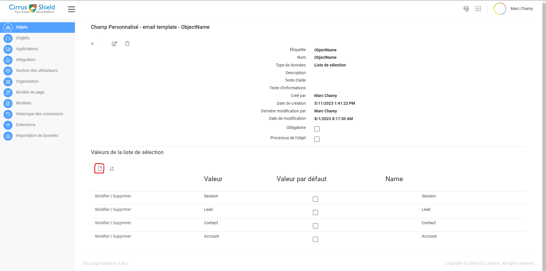 Email Template | Cirrus Shield Help